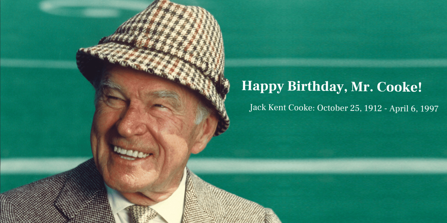 Happy Birthday, Mr. Cooke! - Jack Kent Cooke Foundation
